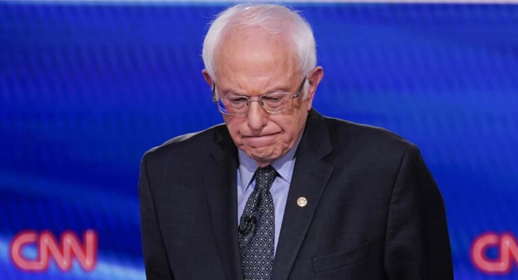 🔥 Free Download Bernie Sanders Contemplative Moment Wallpaper by ...