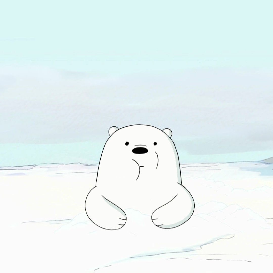 🔥 Free Download Wallpaper Cute Gambar Kartun We Bare Bears Ice Bear by ...