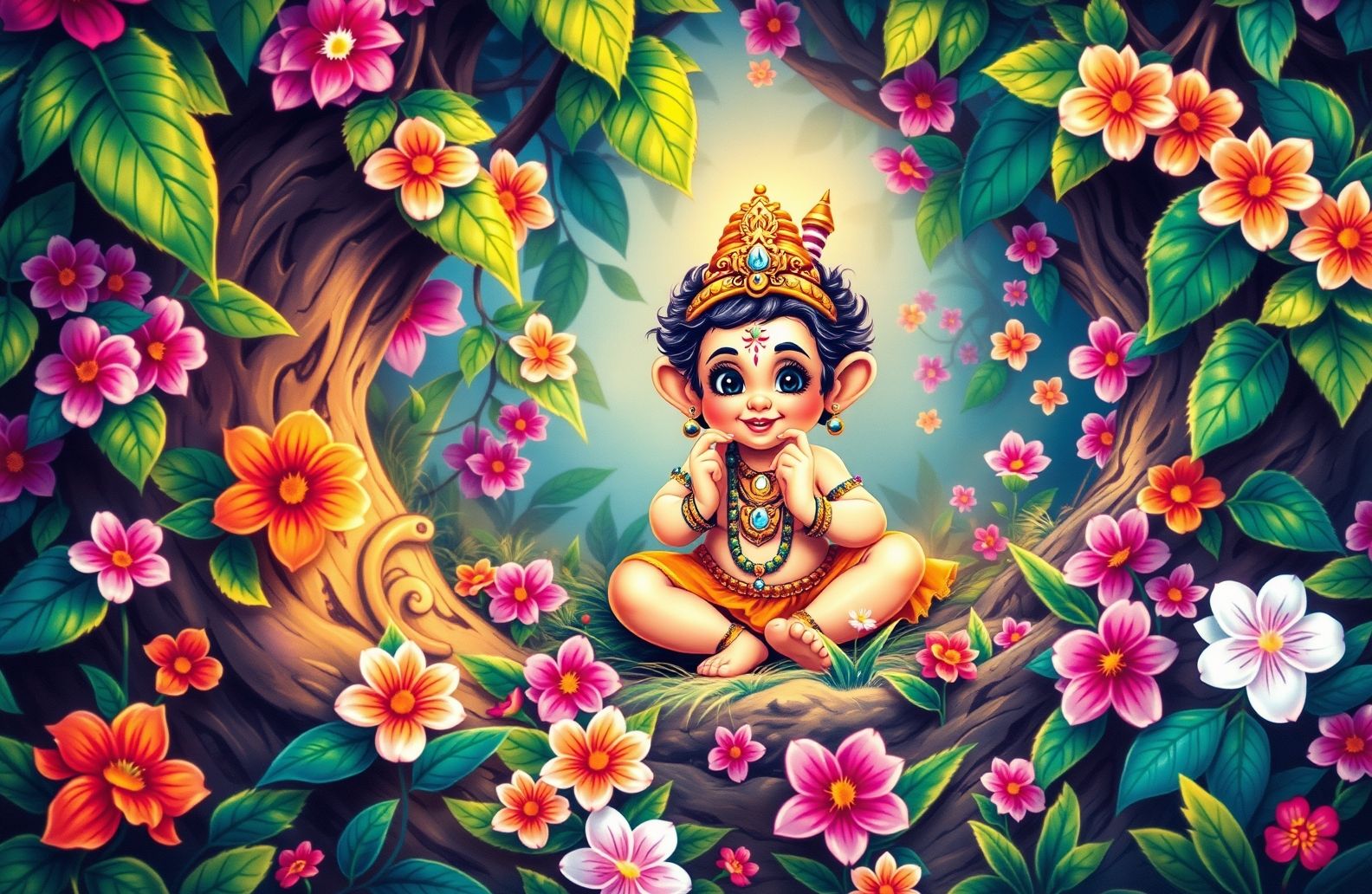 🔥 Free Download Baby Hanuman Wallpaper by @bpatel | WallpaperSafari