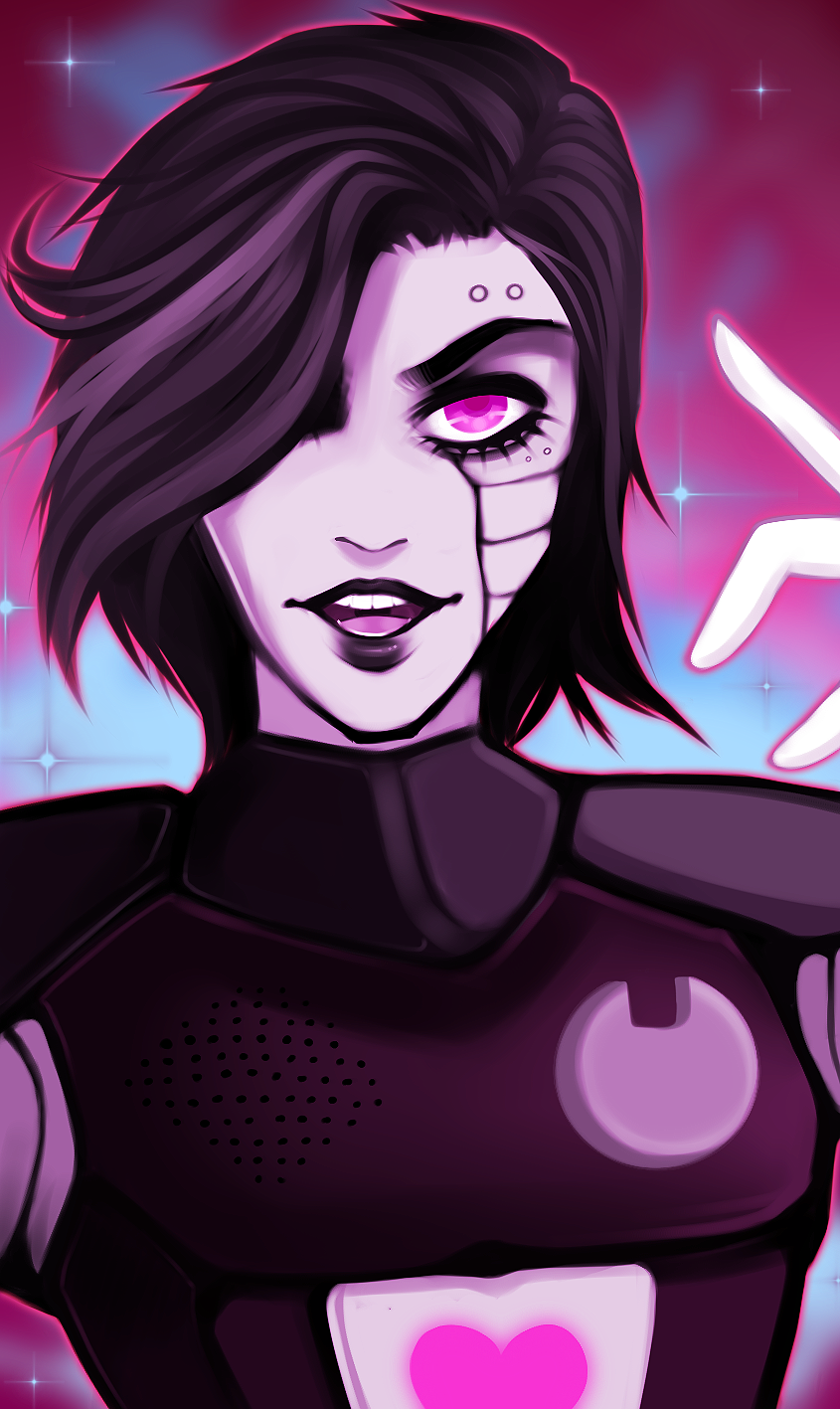 Free download Mettaton SPEEDPAINT by CrystalUniicorn [845x1417] for ...