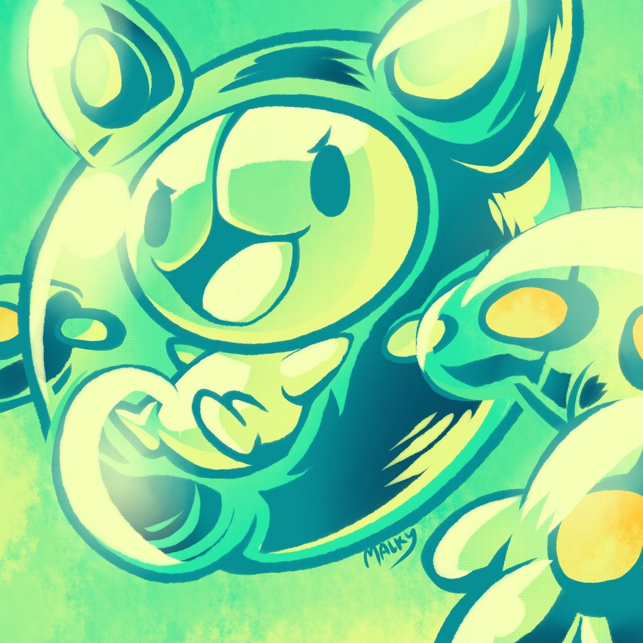 Free download Reuniclus Pokmon by Malky Pokemon fan art Pokemon Pokemon ...