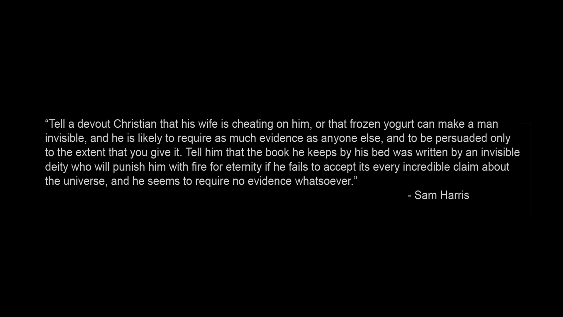 Free download Atheist Wallpaper Religious atheism wallpapers [1920x1080] for your Desktop ...