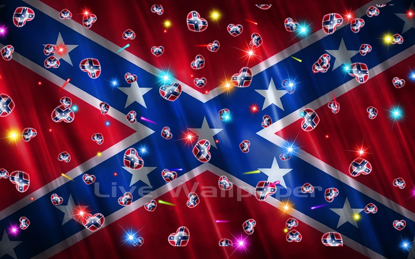Free download Rebel Flag Heart screenshot [1440x900] for your Desktop ...