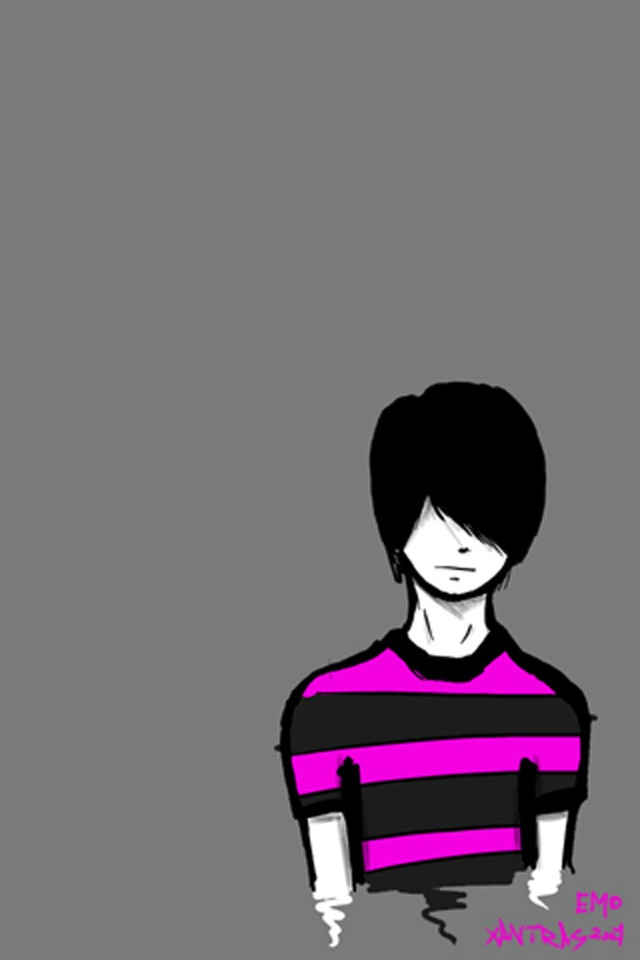 Emo Wallpaper for iPhone. Download Wallpapers on WallpaperSafari