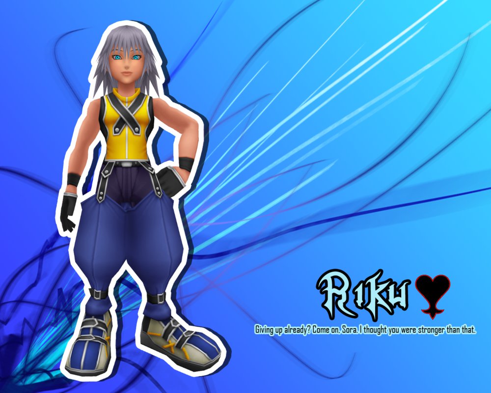 Free download Riku wallpaper by CaxceberXVI on deviantART [1000x800 ...