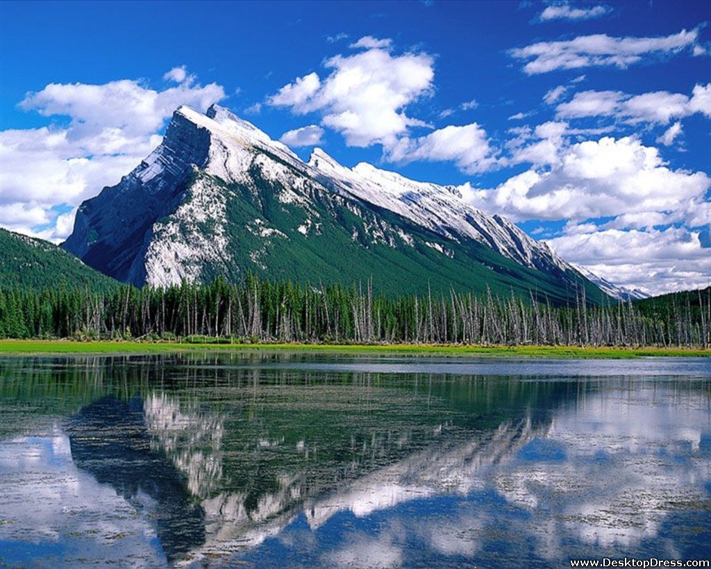 Free download Desktop Wallpapers Natural Backgrounds Mount Rundle Banff ...