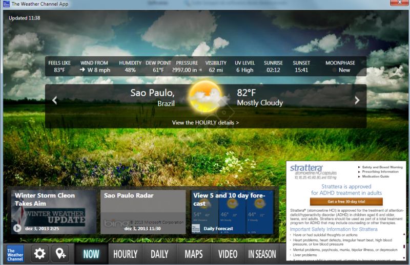 Free download The Weather Channel Desktop Download [800x518] for your ...