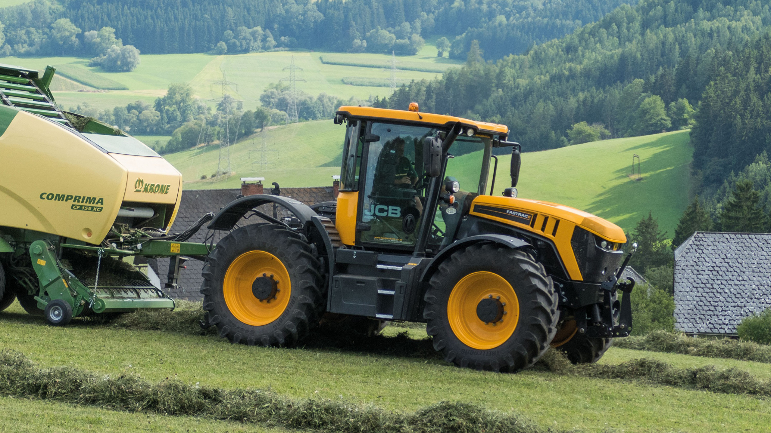 Free download Wallpaper Agricultural machinery tractors 2014 18 JCB ...