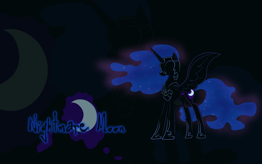 Free download mlp nightmare moon wallpaper by godoflight fan art ...