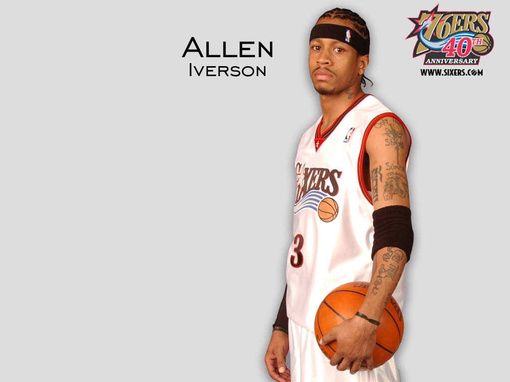 Free download NO3 Allen Iverson Picture NBA Sixers NO3 Allen Iverson ...