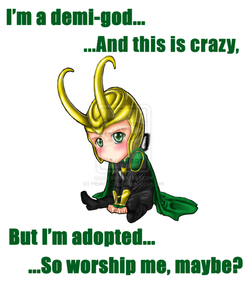 Free download Chibi Loki by Healing Touch [830x962] for your Desktop ...