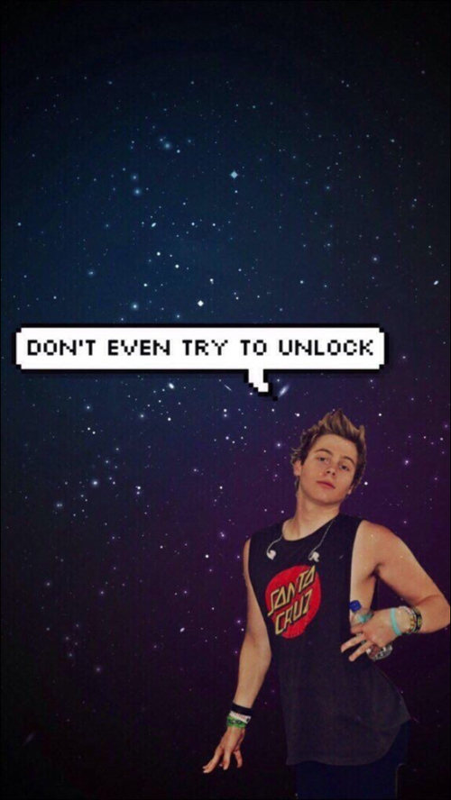 Free download Luke Hemmings Screen Lock [500x888] for your Desktop ...