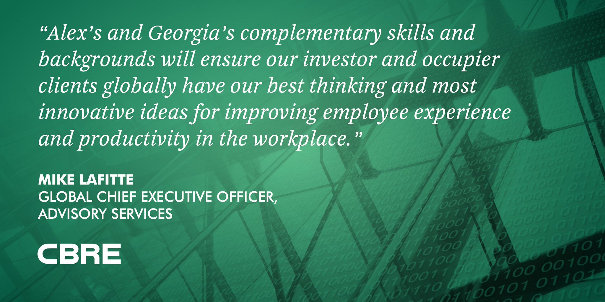 Free download CBRE on Twitter CBRE appoints Alex Andel and Georgia ...