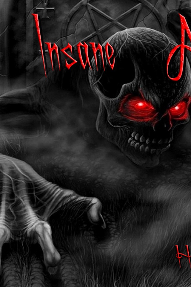 Free download 640x960 Insane Army Red SkulL Iphone 4 wallpaper [640x960 ...
