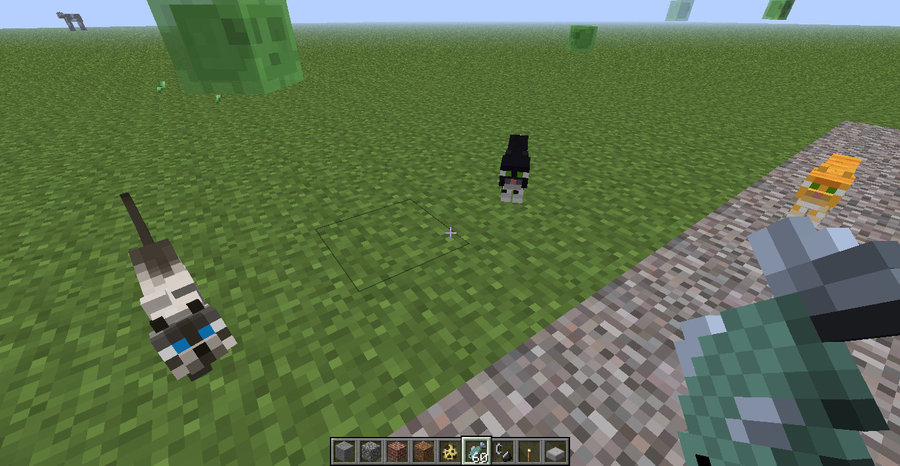 Free download Minecraft Wallpaper Cat Cat in Minecra Minecraft [900x466 ...