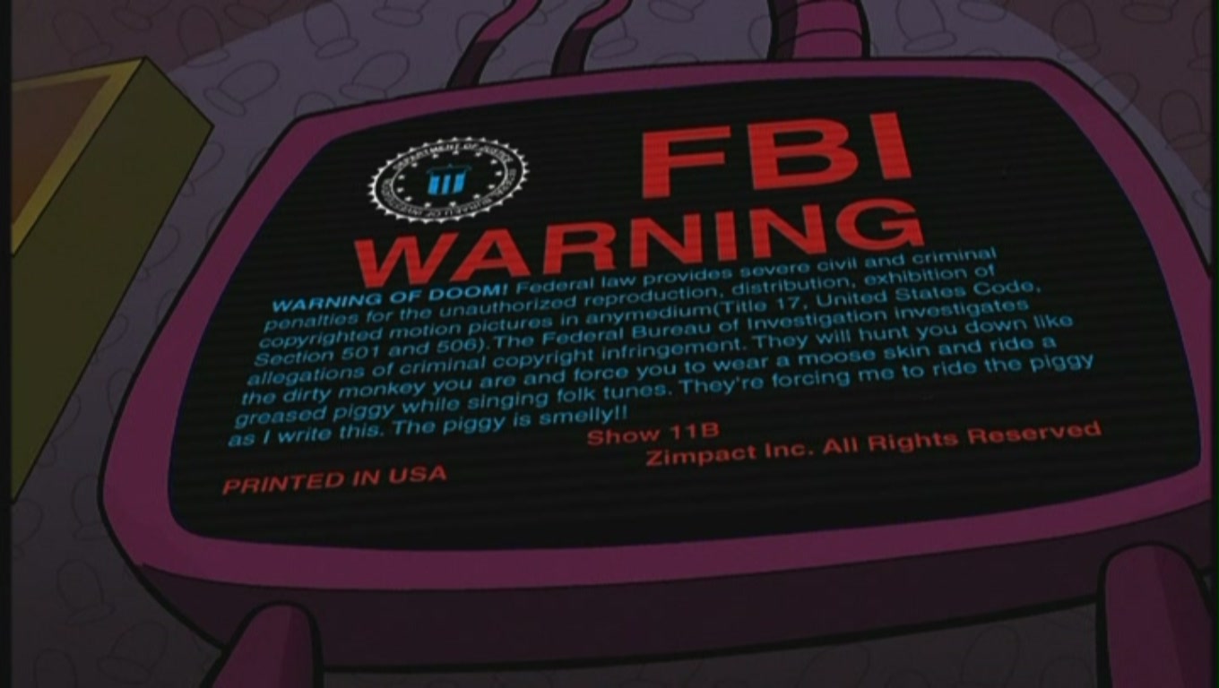 Free download Fbi Warning Wallpaper Pictures [1360x768] for your ...