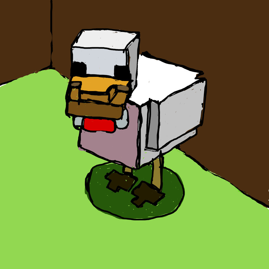 Free download Minecraft Chicken by benjaminking0 [900x900] for your ...