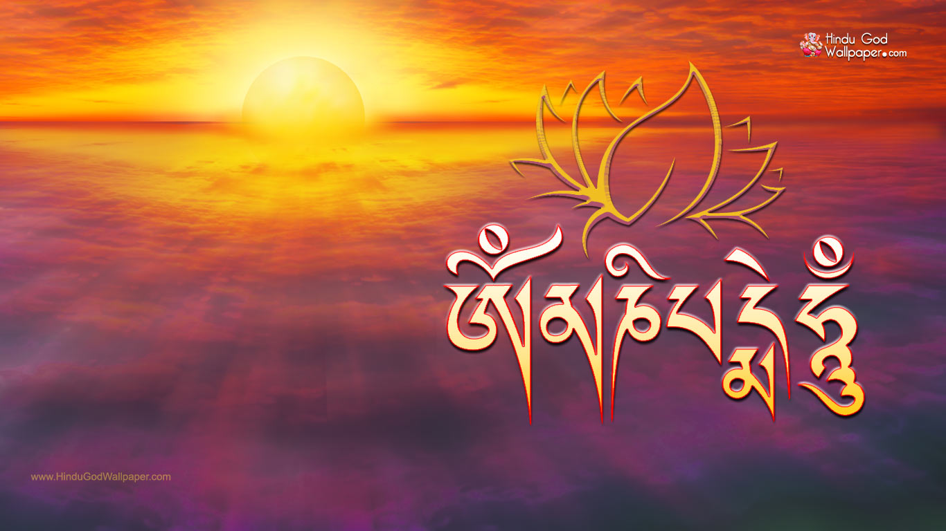 Free download Om Mani Padme Hum Wallpaper HD [1366x768] for your ...