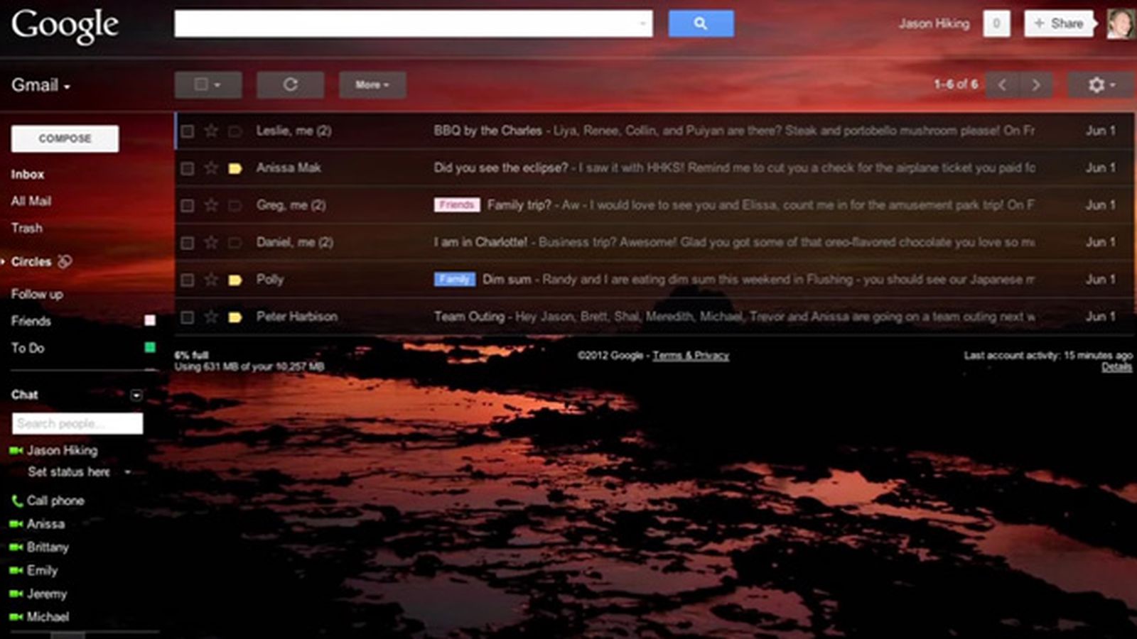 Free download New Gmail custom themes let you set your own background ...