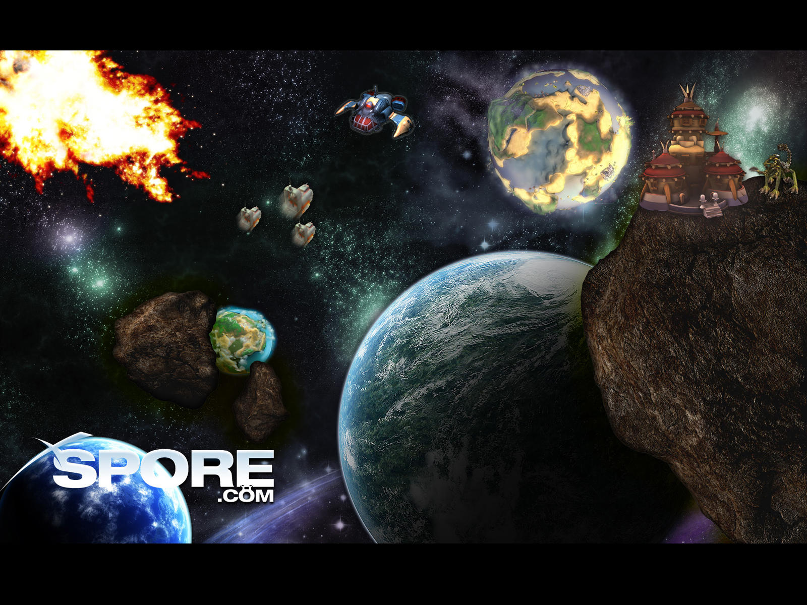 Free download Spore Planets Wallpapers Spore Planets Myspace ...