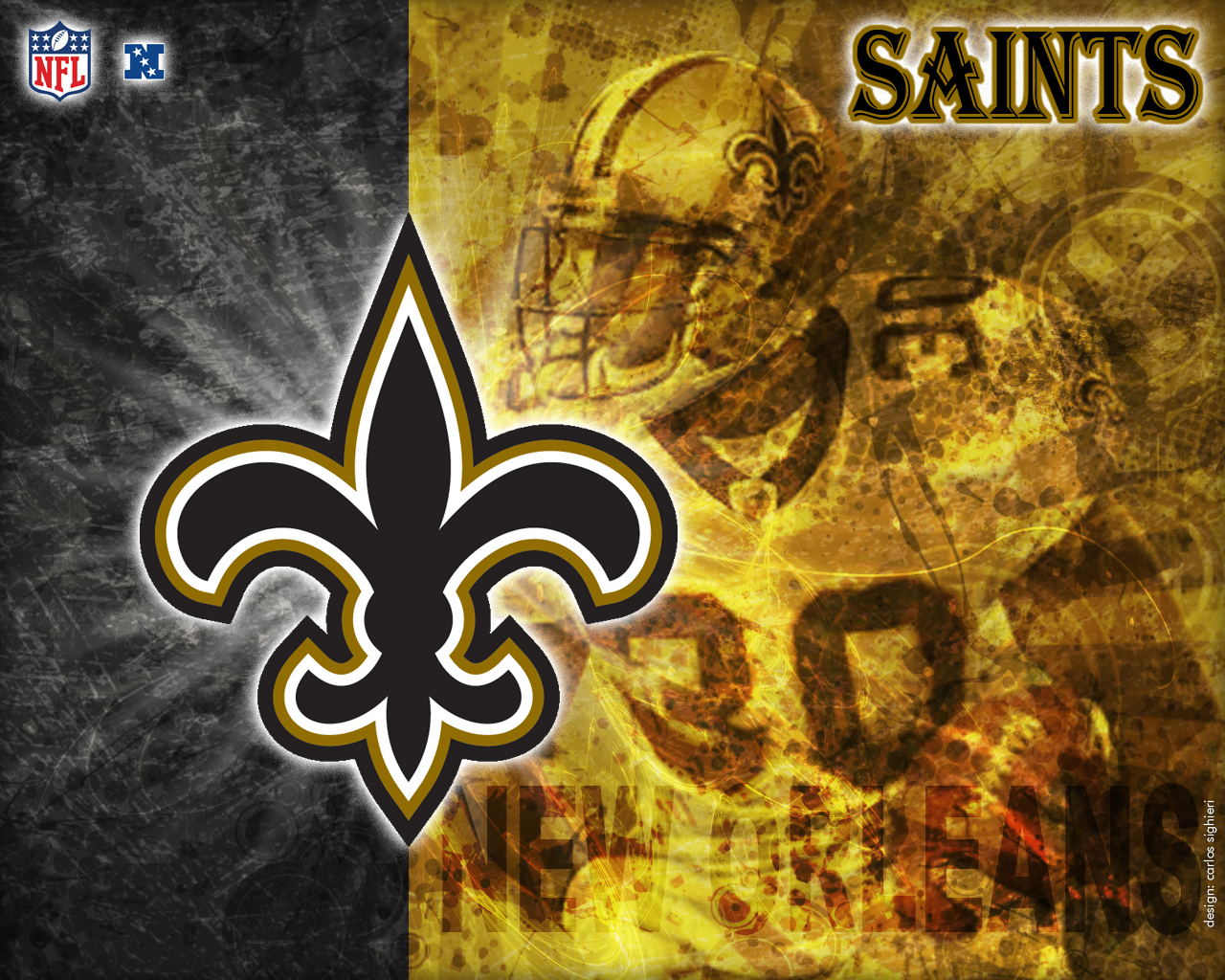 Free download Enjoy this new New Orleans Saints wallpaper desktop background [1280x1024] for ...
