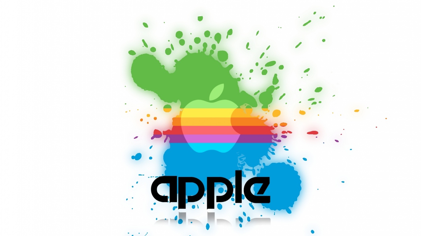Free download Apple retro wallpaper [1366x768] for your Desktop, Mobile ...