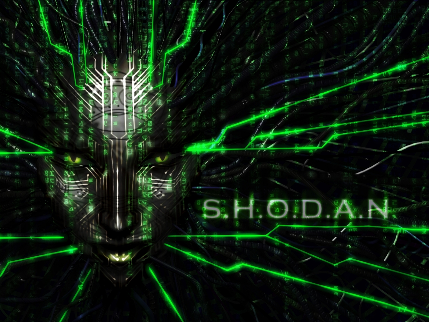 Free download SHODAN Wallpaper by SuicideNinja [1400x1050] for your ...
