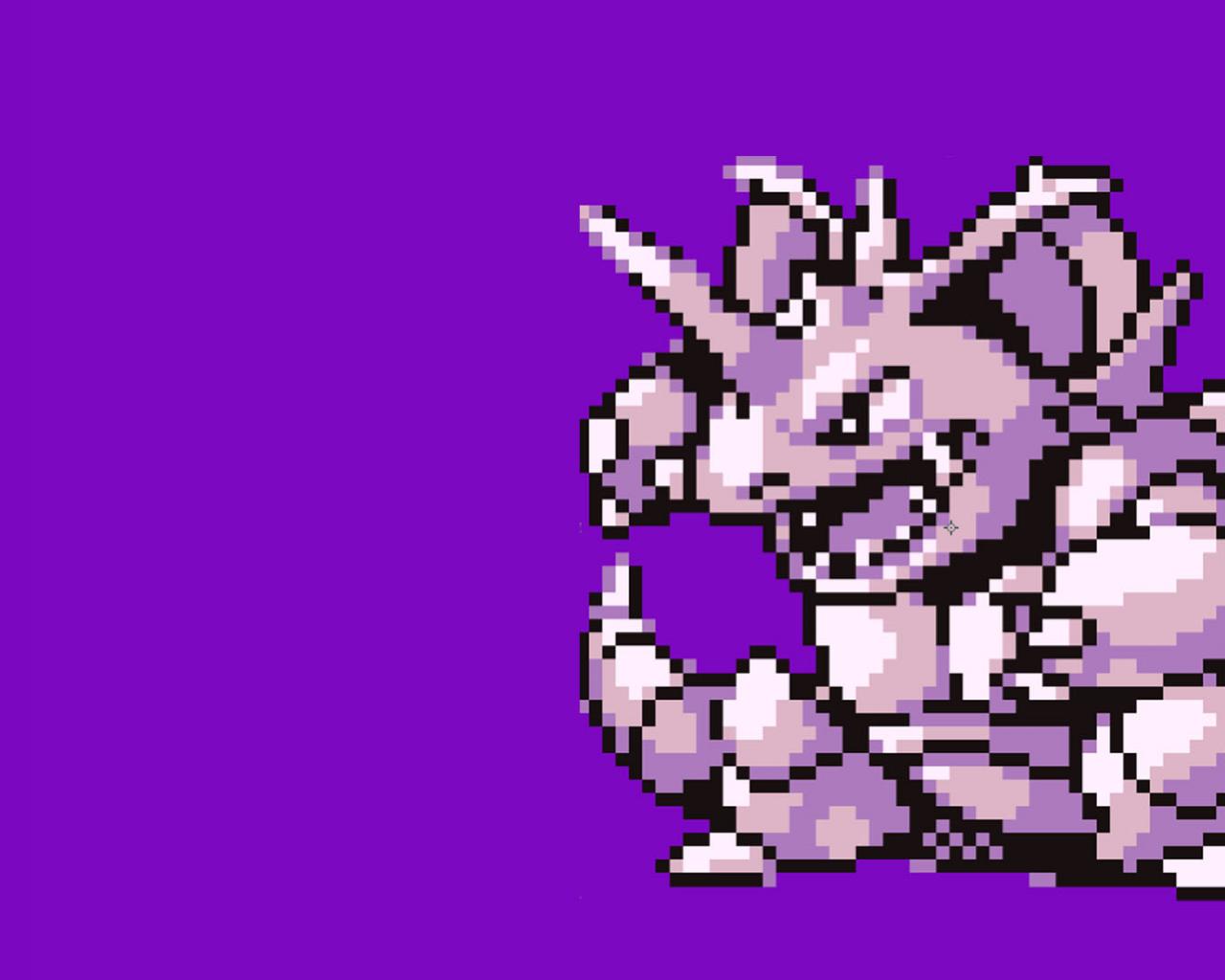 Free download pokemon nidoking purple background 910639 [1280x1024] for ...