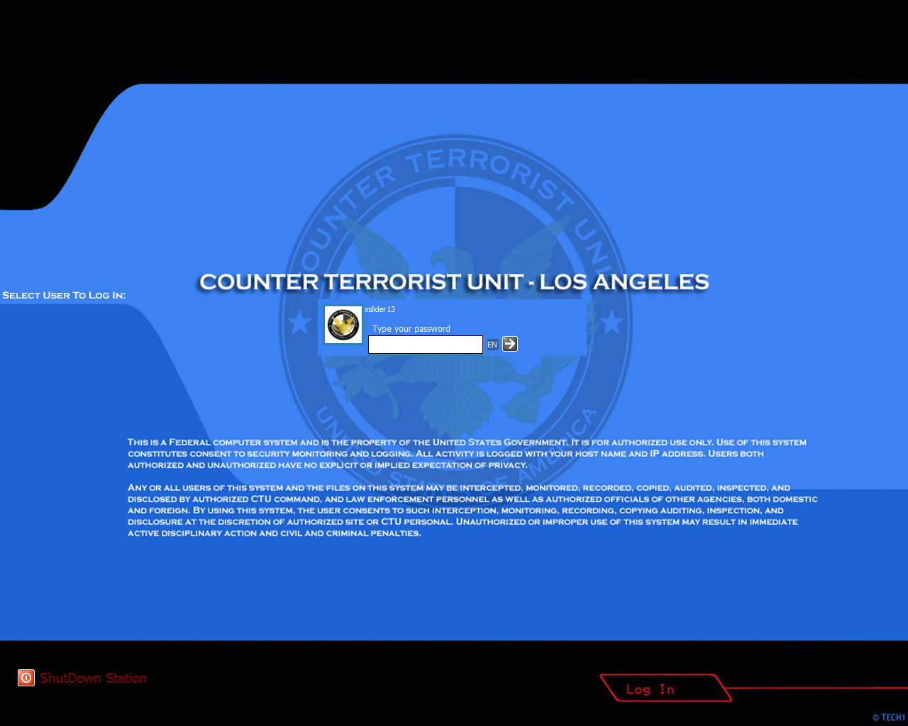 Free download 24 CTU Login [1280x1024] for your Desktop, Mobile ...